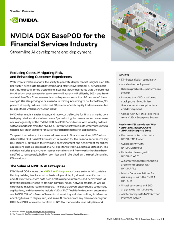 NVIDIA Mission Control Solution Overview