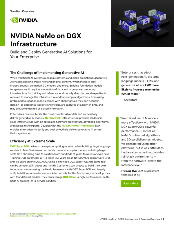 NVIDIA DGX B300 Technical Brief