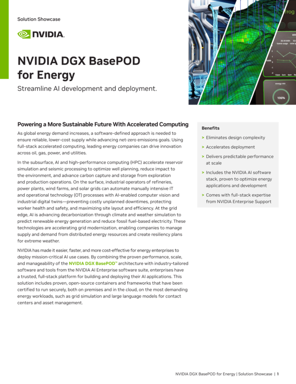NVIDIA Mission Control Solution Overview